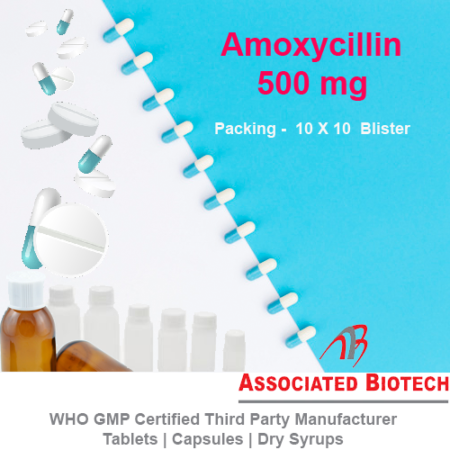 amoxycillin 500mg Capsules WHO GMP Third Party Manufacturer Exporter
