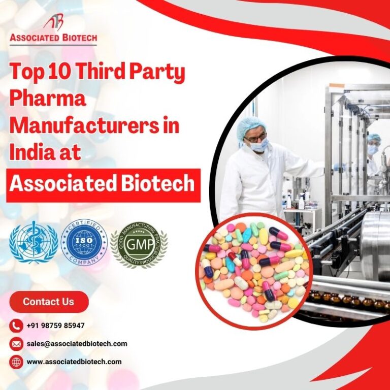 Top 10 Third Party Pharma Manufacturers in India at Associated Biotech